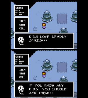 Papyrus - Undertale Wiki FR